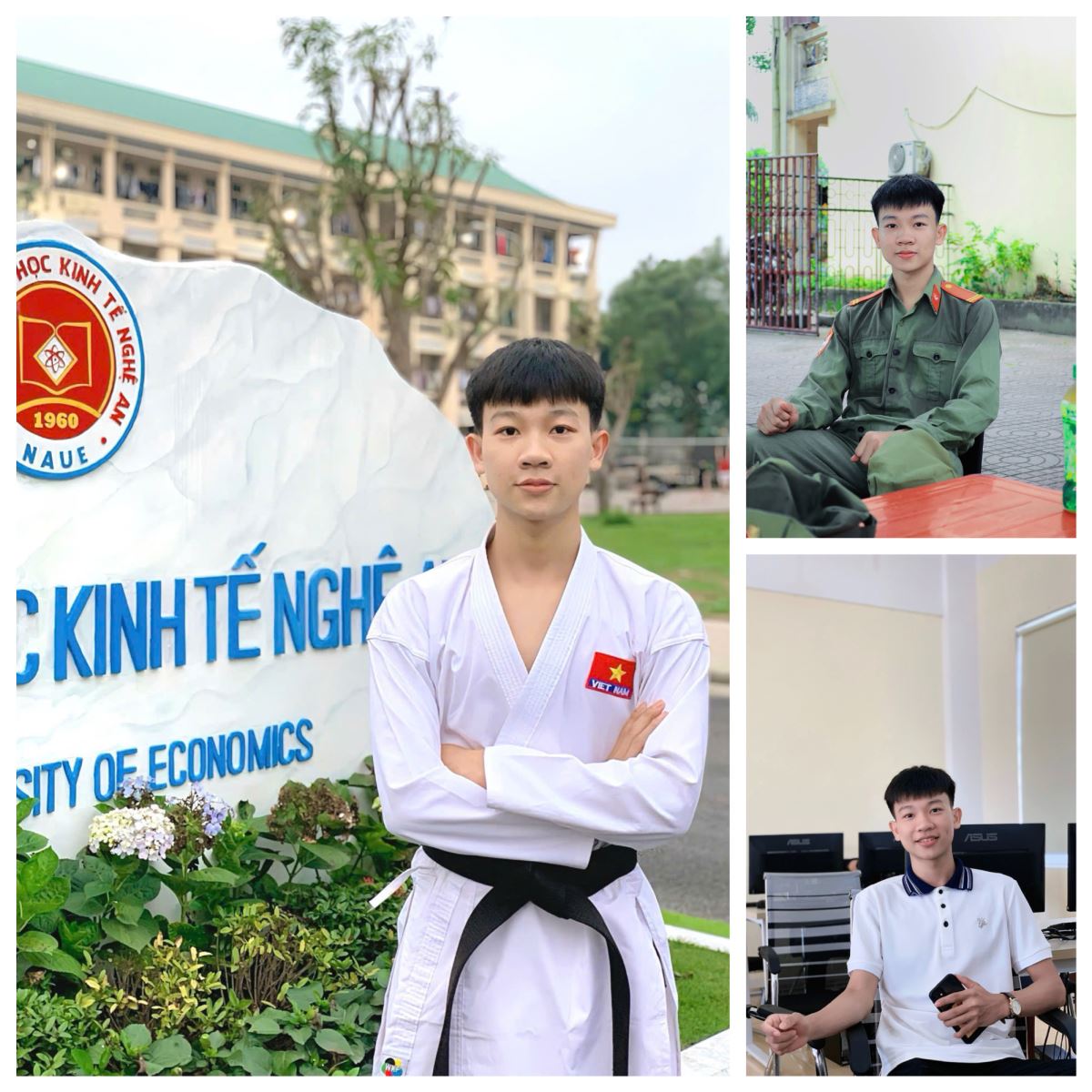 Sinh viên Nguyễn Văn Trọng Khoa Công nghệ Thông tin - được nhận học ...